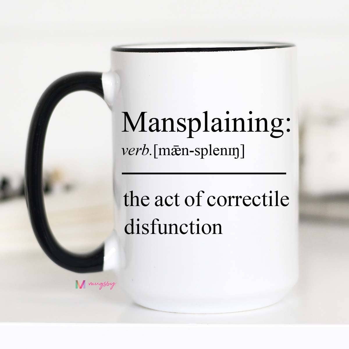 Mansplaining Coffee Mug | Oak Creek Collection